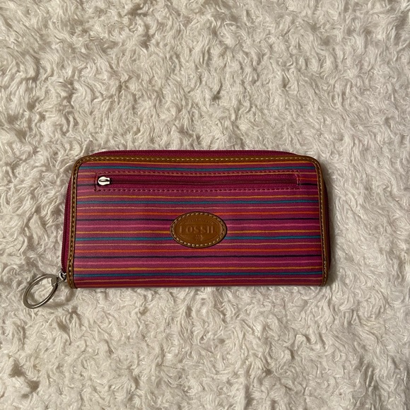 Fossil | Bags | Fossil Zip Around Wallet | Poshmark